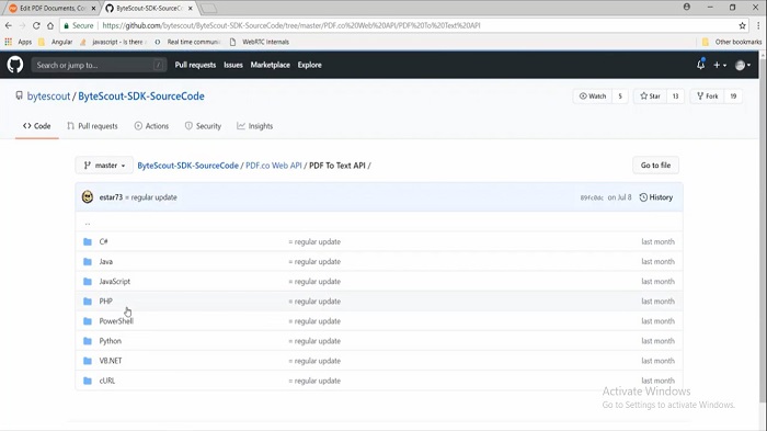 REST Web API for Data Extraction | PDFAPI.co
